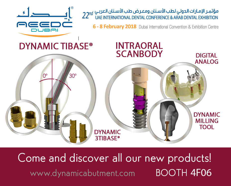 DYNAMIC ABUTMENT® SOLUTIONS IN AEEDC DUBAI 2018 | Dynamic Abutment ...