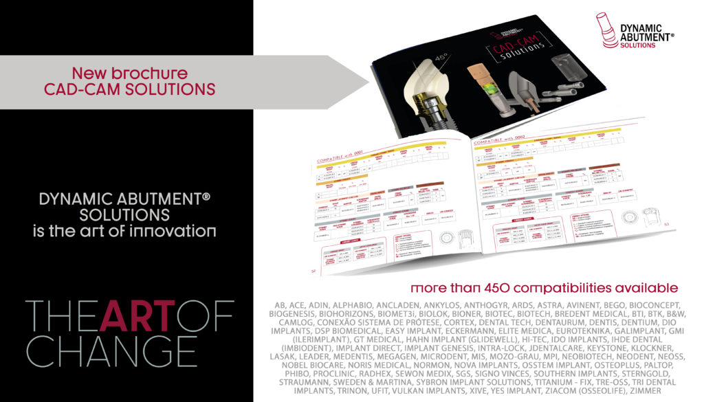 NEW CAD-CAM SOLUTIONS BROCHURE | Dynamic Abutment Solutions EN