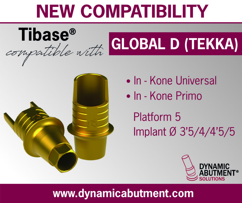 NEW TIBASE® COMPATIBILITY | Dynamic Abutment Solutions EN