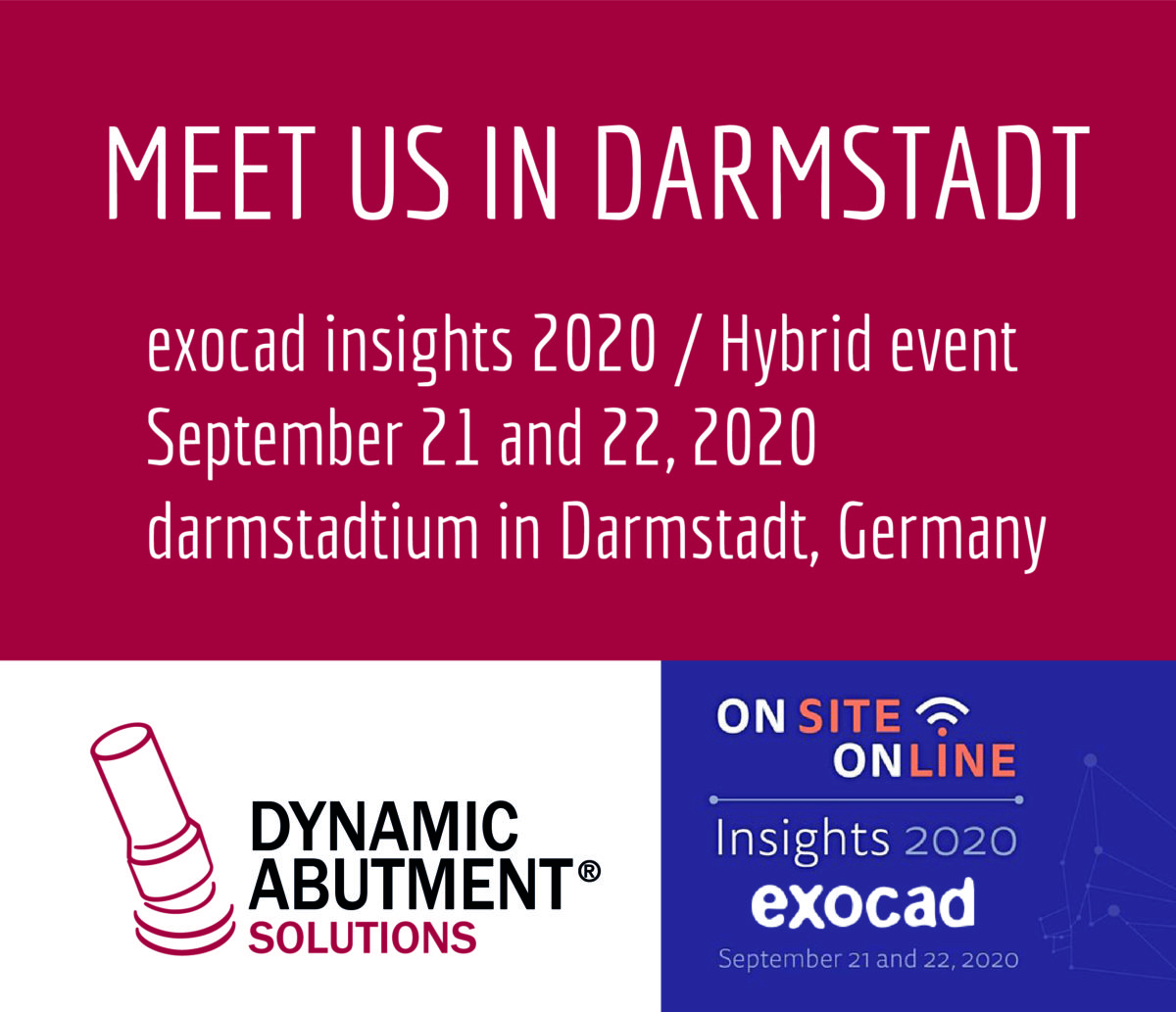 EXOCAD INSIGHTS 2020 | Dynamic Abutment Solutions EN