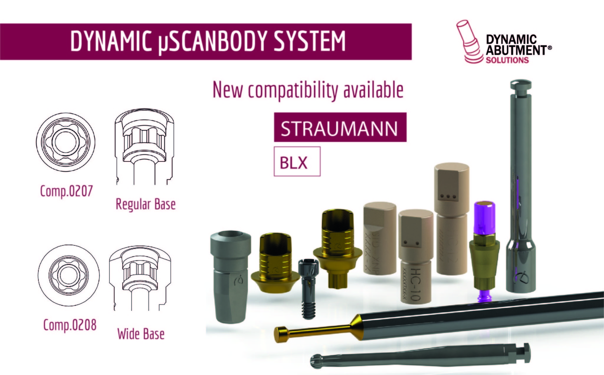 NEW DYNAMIC SCANBODY AND TIBASE FOR STRAUMANN BLX | Dynamic Abutment ...