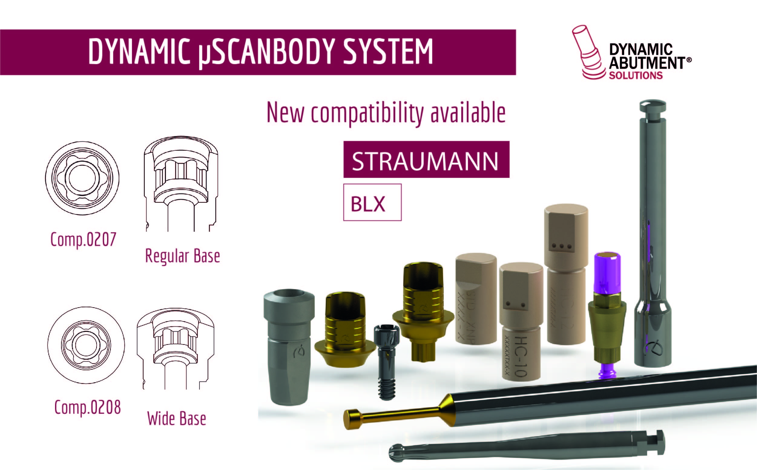 NEW DYNAMIC SCANBODY AND TIBASE FOR STRAUMANN BLX - Dynamic Abutment ...