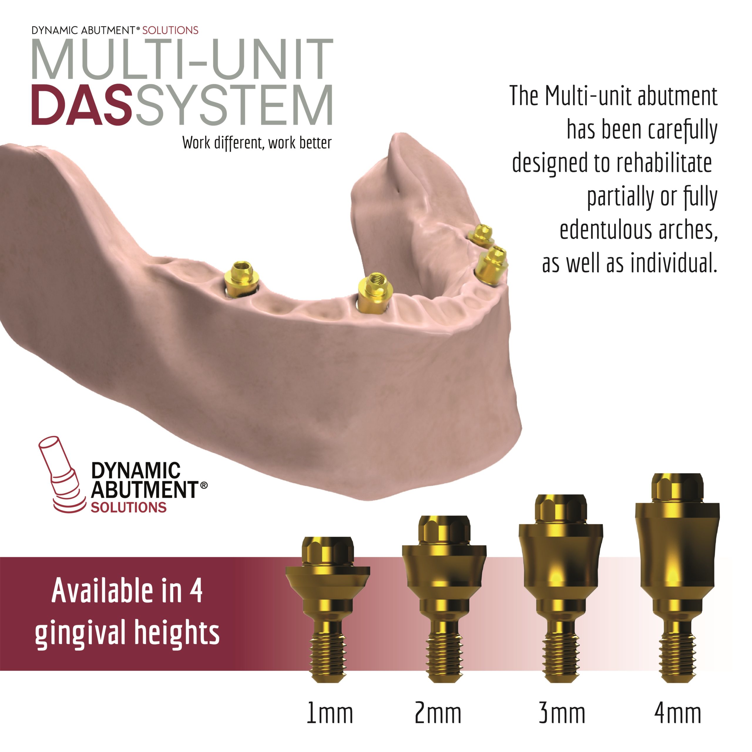 MULTI-UNIT DAS SYSTEM - Dynamic Abutment Solutions EN