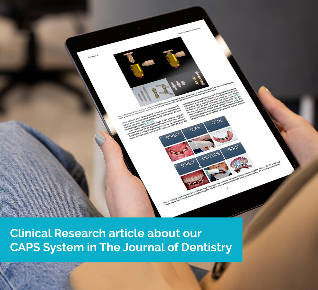 CAPS System in The Journal of Dentistry | Dynamic Abutment Solutions EN