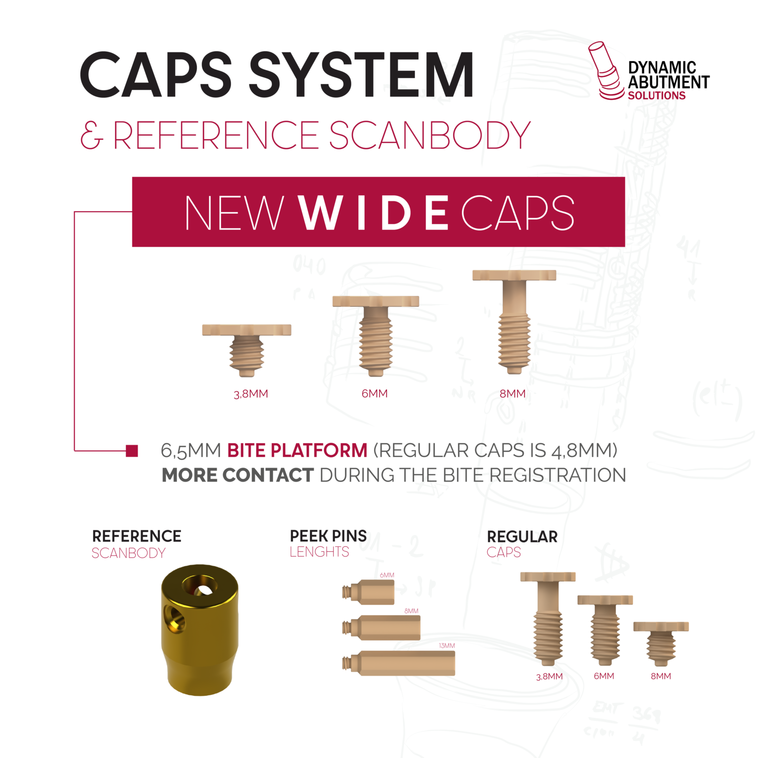 New W I D E CAPS | Dynamic Abutment Solutions EN