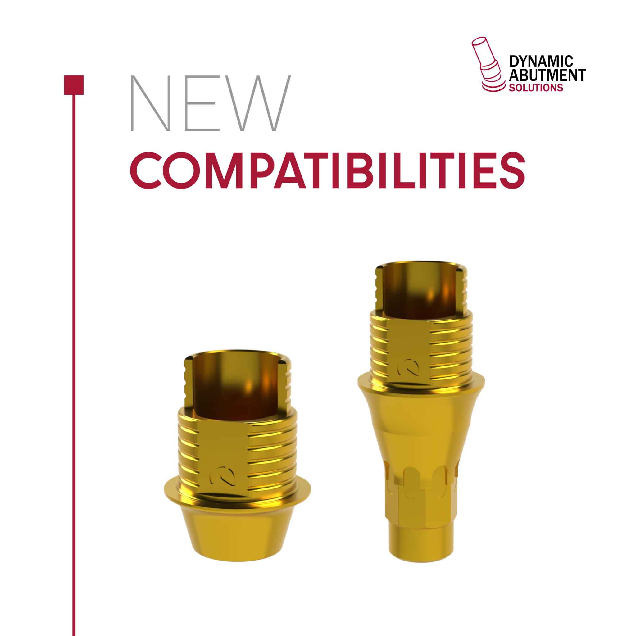 New compatibilities | Dynamic Abutment Solutions EN